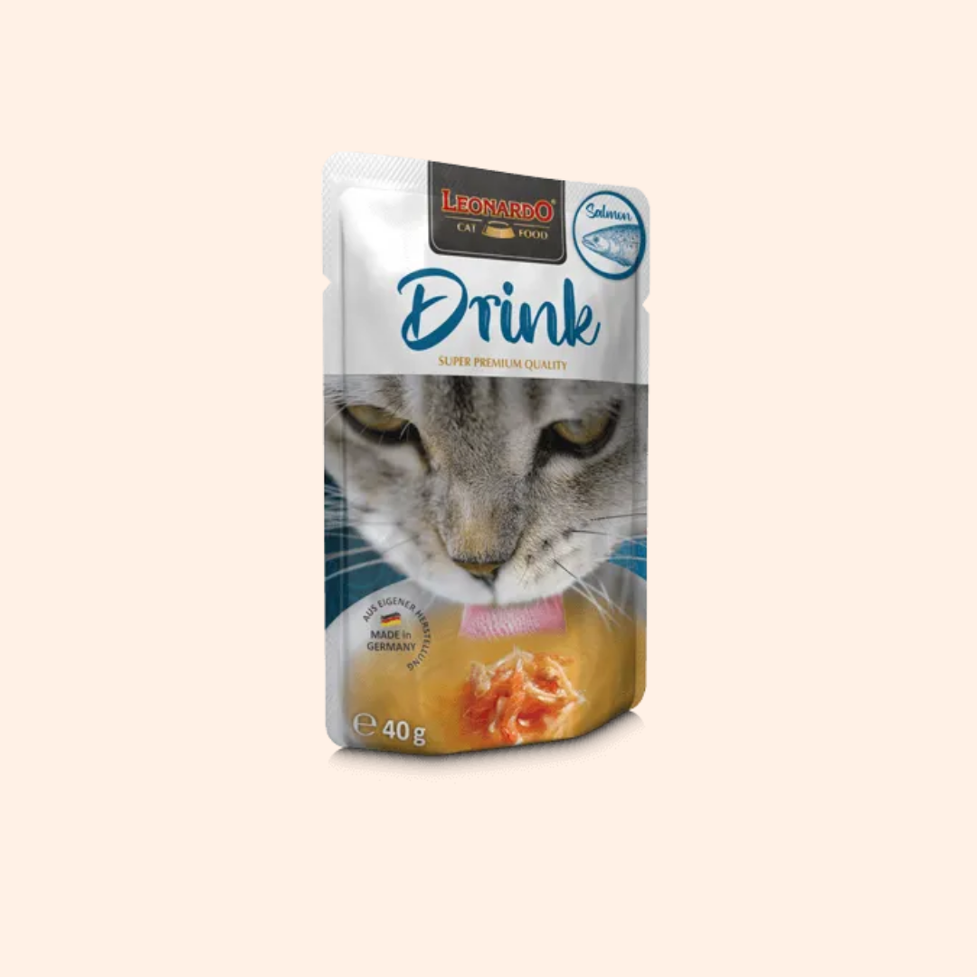 Leonardo Drink – Bouillon au Saumon pour Chats – Loki et Luna